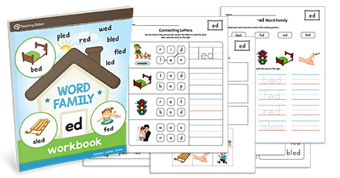 ED Word Family Workbook | MyTeachingStation.com