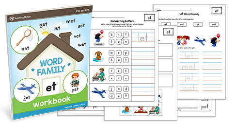 ET Word Family CVC Workbook | MyTeachingStation.com