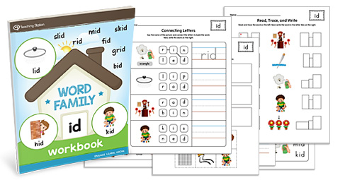 ID Word Family Workbook | MyTeachingStation.com
