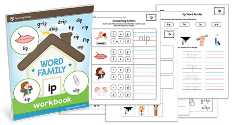 IP Word Family Workbook | MyTeachingStation.com