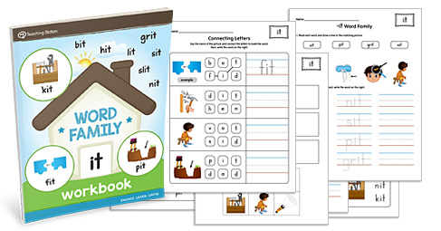 IT Word Family Workbook | MyTeachingStation.com