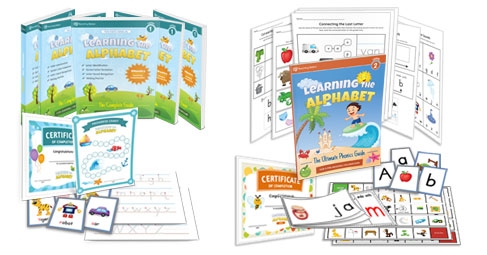 Learning the Alphabet Level 1 and Level 2 Package | MyTeachingStation.com