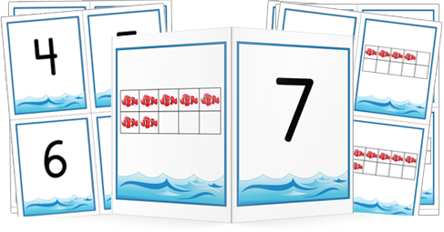 Preschool Printable Number Cards 0-10 | MyTeachingStation.com