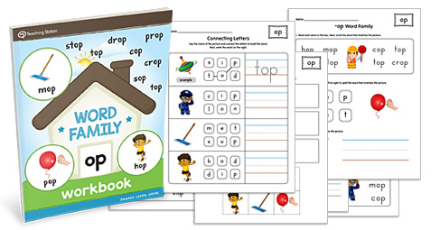 OP Word Family Workbook | MyTeachingStation.com