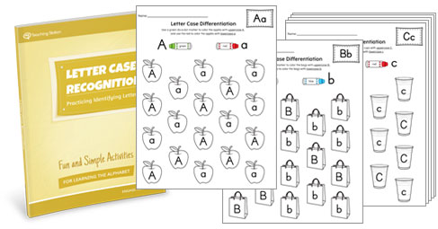 Letter Case Recognition Activity Set | MyTeachingStation.com