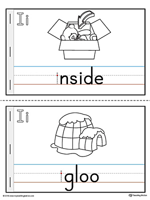 Letter I Mini Book Printable | MyTeachingStation.com
