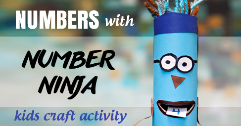 Practice Recognizing Numbers with Number Ninja - A Fun Kids Craft ...